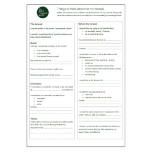 Downloads – The Good Funeral Guide